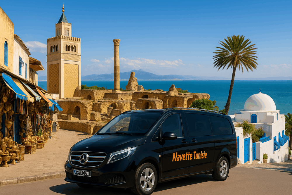 Excursion Tunis – Carthage – Sidi Bou Saïd 2026 | Navette Tunisie